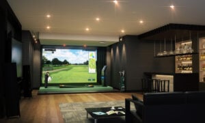 21 Ideas for Aesthetically Pleasing Golf Simulator Room Design